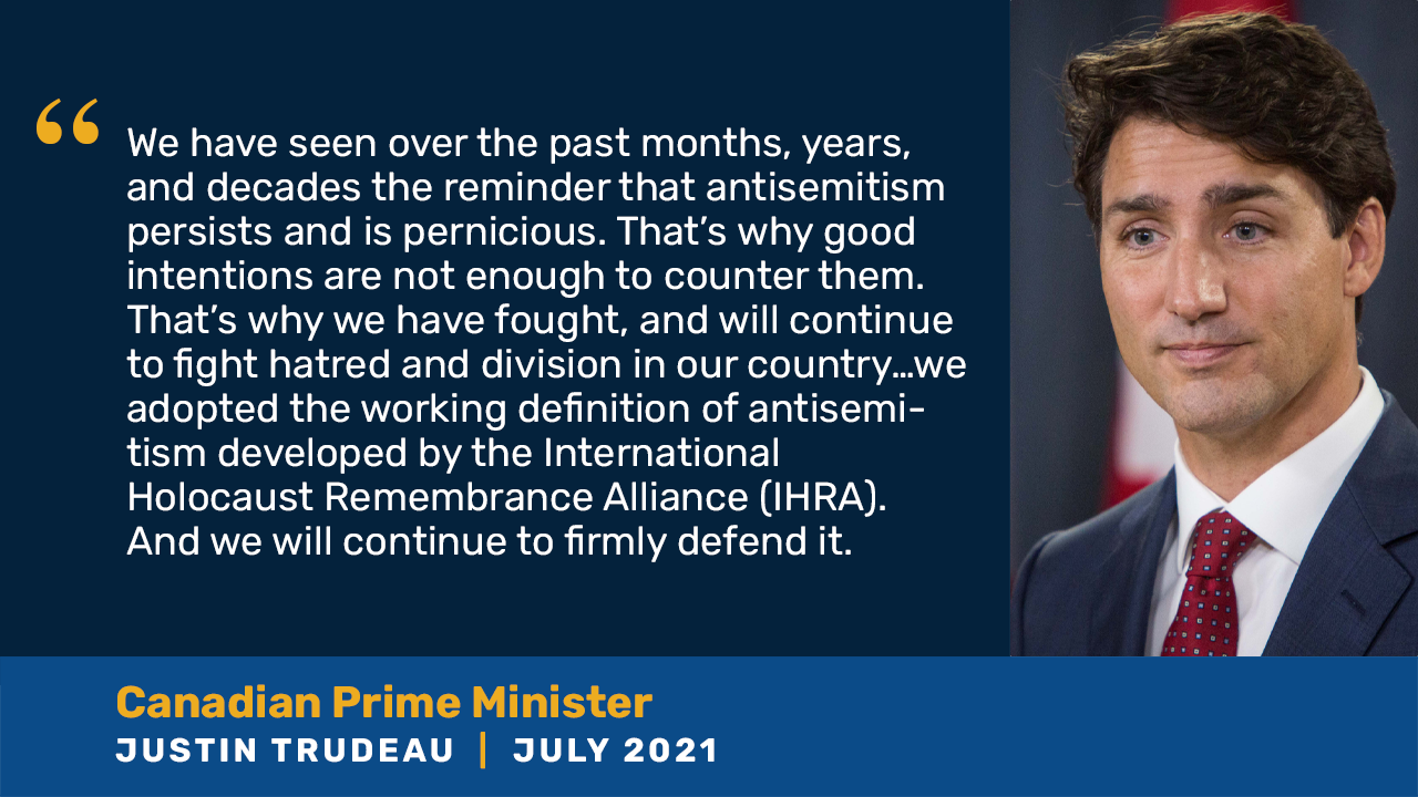Adoptions & Endorsements of the IHRA Working Definition of Antisemitism Adoptions & Endorsements of the IHRA Working Definition of Antisemitism
